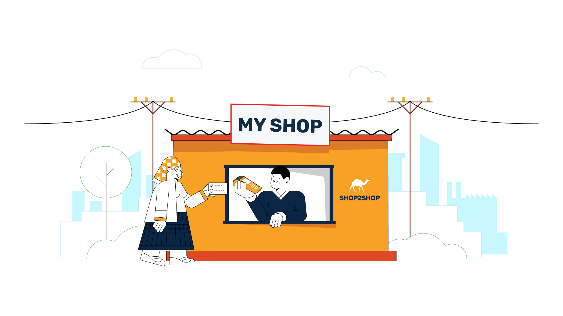 Illustrations – Shop2Shop Brand Guidelines